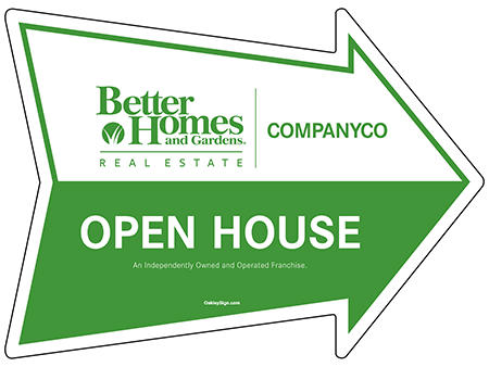 Better Homes and Gardens Real Estate Realtor Signs Directional Signs ...