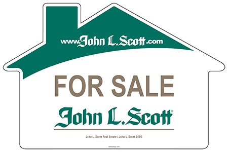 John L. Scott Real Estate Realtor Signs Panels