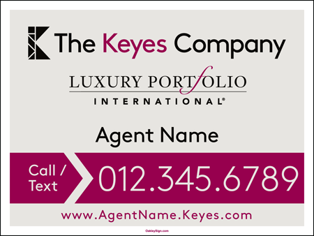 The Keyes Company Realtor Signs Panels