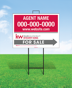 Keller Williams Realty Integrity Edina Realtor Signs Directional Signs