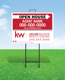 Keller Williams Realty Centre Realtor Signs Directional Signs