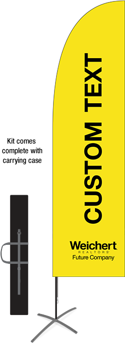 Weichert, Realtors Realtor Signs Flags Feather Flag Units