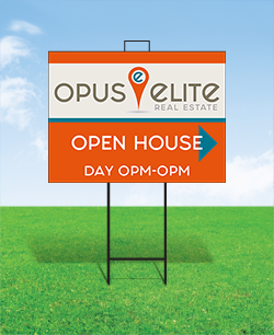 Opus Elite Real Estate Realtor Signs Directional Signs
