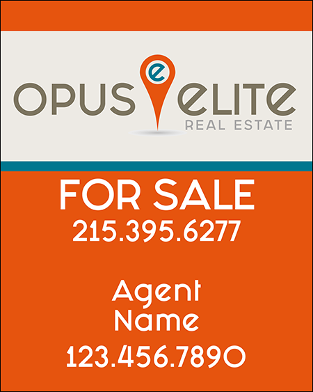 Opus Elite Real Estate Realtor Signs Panels