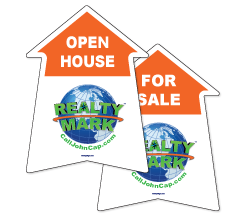 Realty Mark Realtor Signs Directional Signs Arrow House Shapes