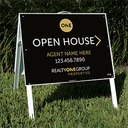 Realty One Group Properties Realtor Signs Directional Signs