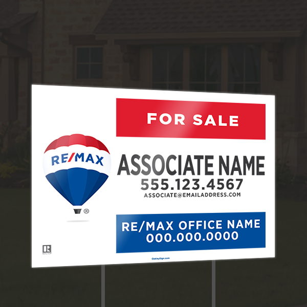 RE/MAX Signage | Order RE/MAX Real Estate Signs & Products - Oakley ...