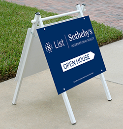 Sotheby's International Realty Realtor Signs Directional Signs Tent Signs